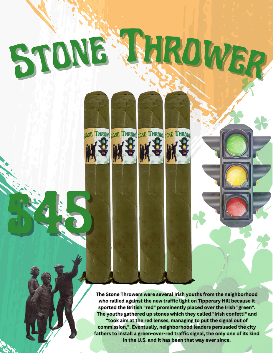 Stone Thrower – Rocky's Cigars